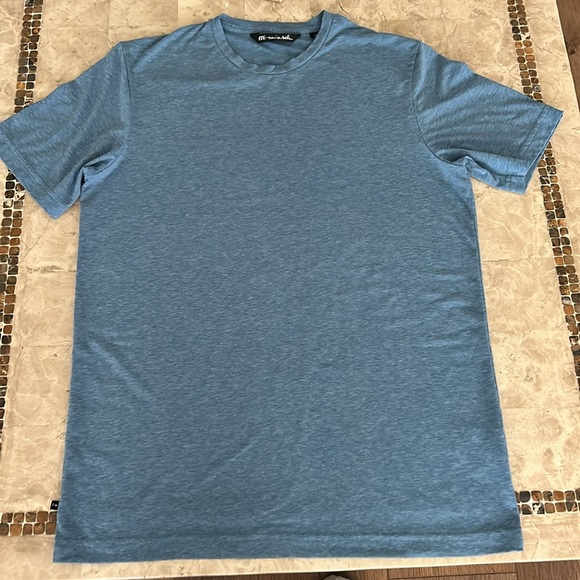 Travis Mathew | Shirts | Travis Mathew Blue Short Sleeve Performance ...